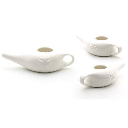 Jala Neti Lota Lotus, Ceramic - Kriya Equipment